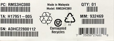 Intel RMS3HC080 Integrated RAID Module 12Gb/s (SAS 3.0) 8 internal port NEW | eBay