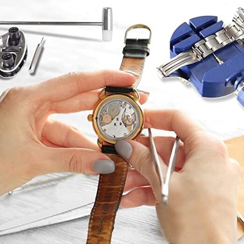 144Pcs Watch Repair Case Pin Link Spring Strap Remover Opener Tool Kit ...