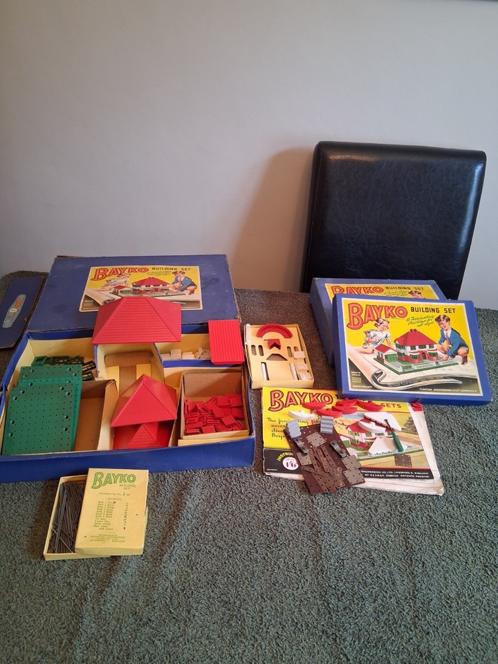 3 x Vintage Bayko Building Sets Bundle Job Lot | eBay UK