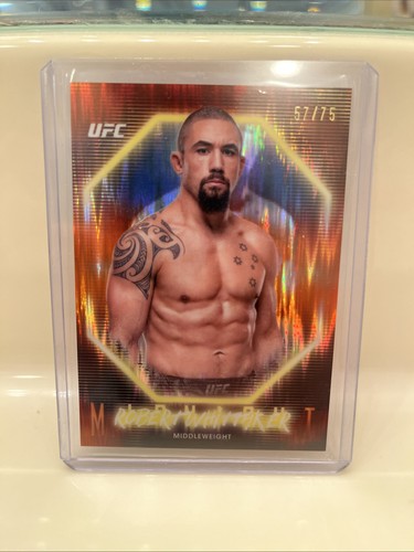 Robert Whittaker Dusk /75 - 2025 Topps Midnight UFC #69 | eBay