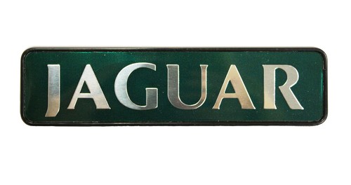 Jaguar Genuine Trunk Lid Plaque Boot Tail Gate Lettering Emblem Badge ...