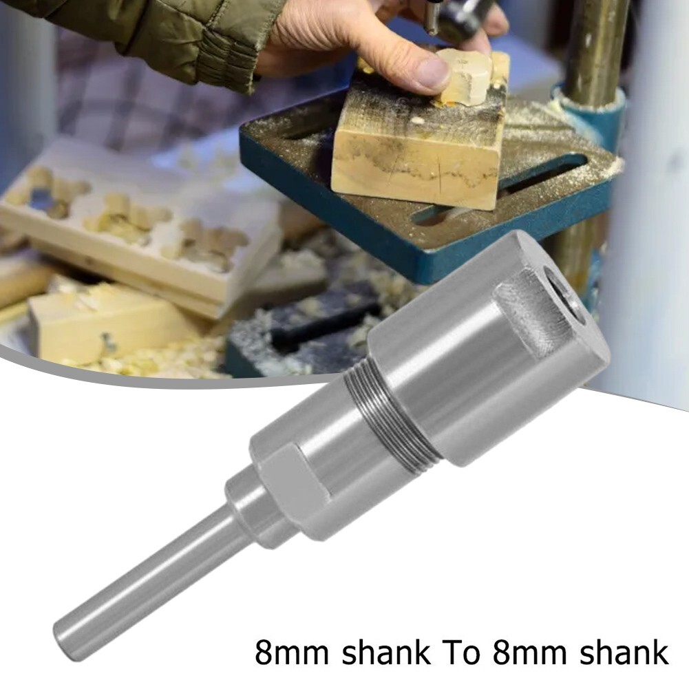 Carbon Steel Router Bit Extension Rod For 14in 8mm 6mm Shank Engraving ...