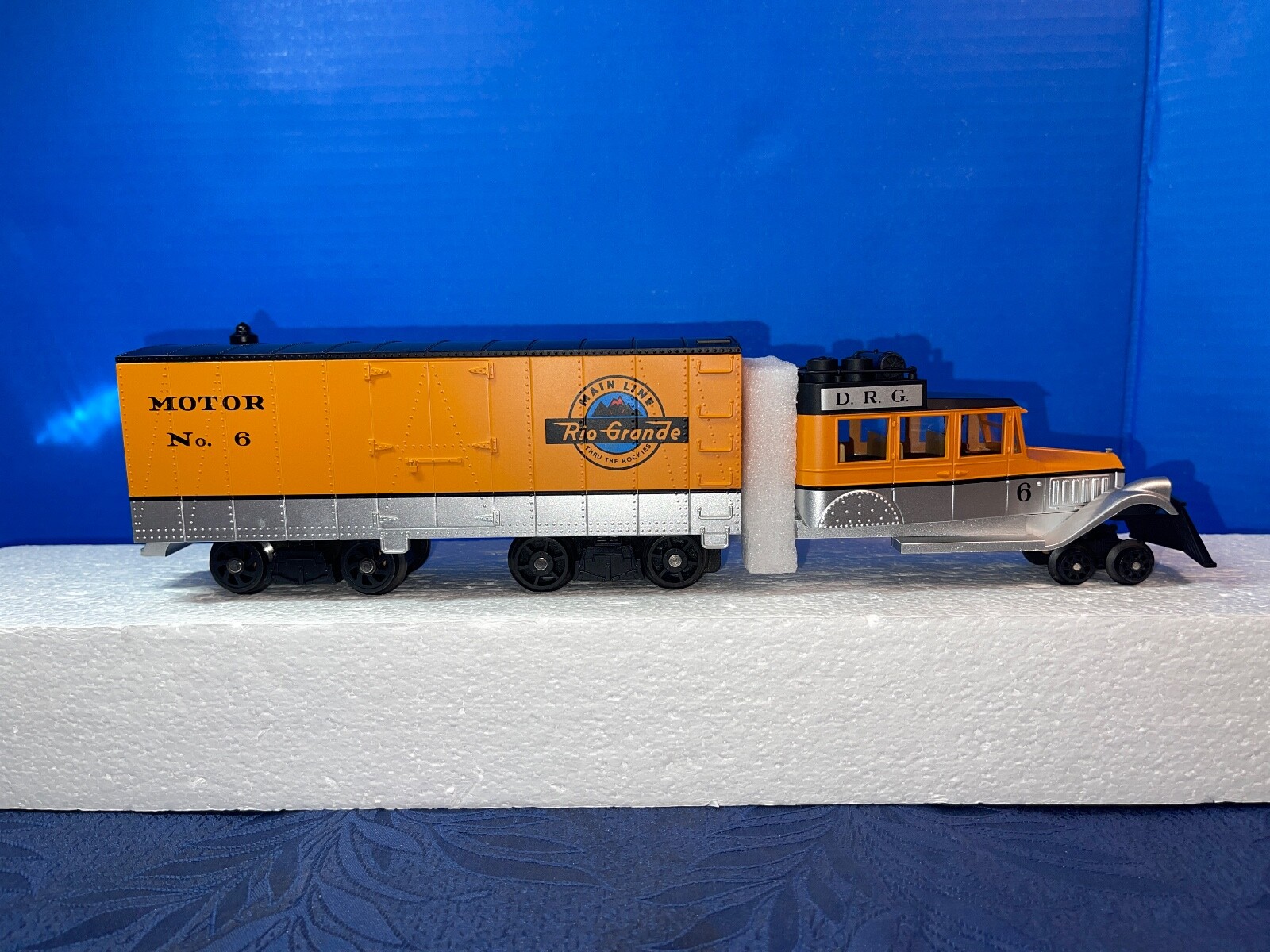 MTH 30-2203-1 O Gauge D&RGW Galloping Goose Diesel Locomotive #6 | eBay