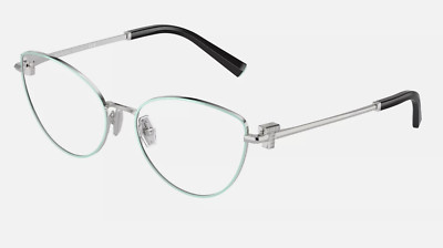 Tiffany & Co. Reading Glasses TF 1159-B 6151 56-17 Blue & Silver Frames ...