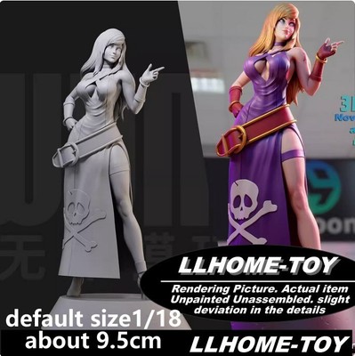 Game Character B.JENET Resin 3D Print GK Kit Figure DIY Model toy gift ...