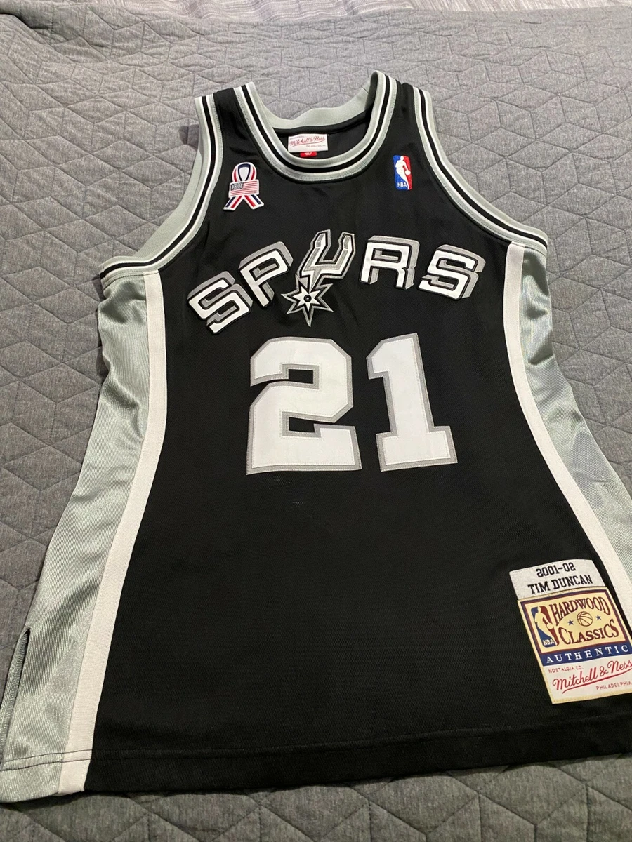 Tim Duncan San Antonio Spurs Jersey White