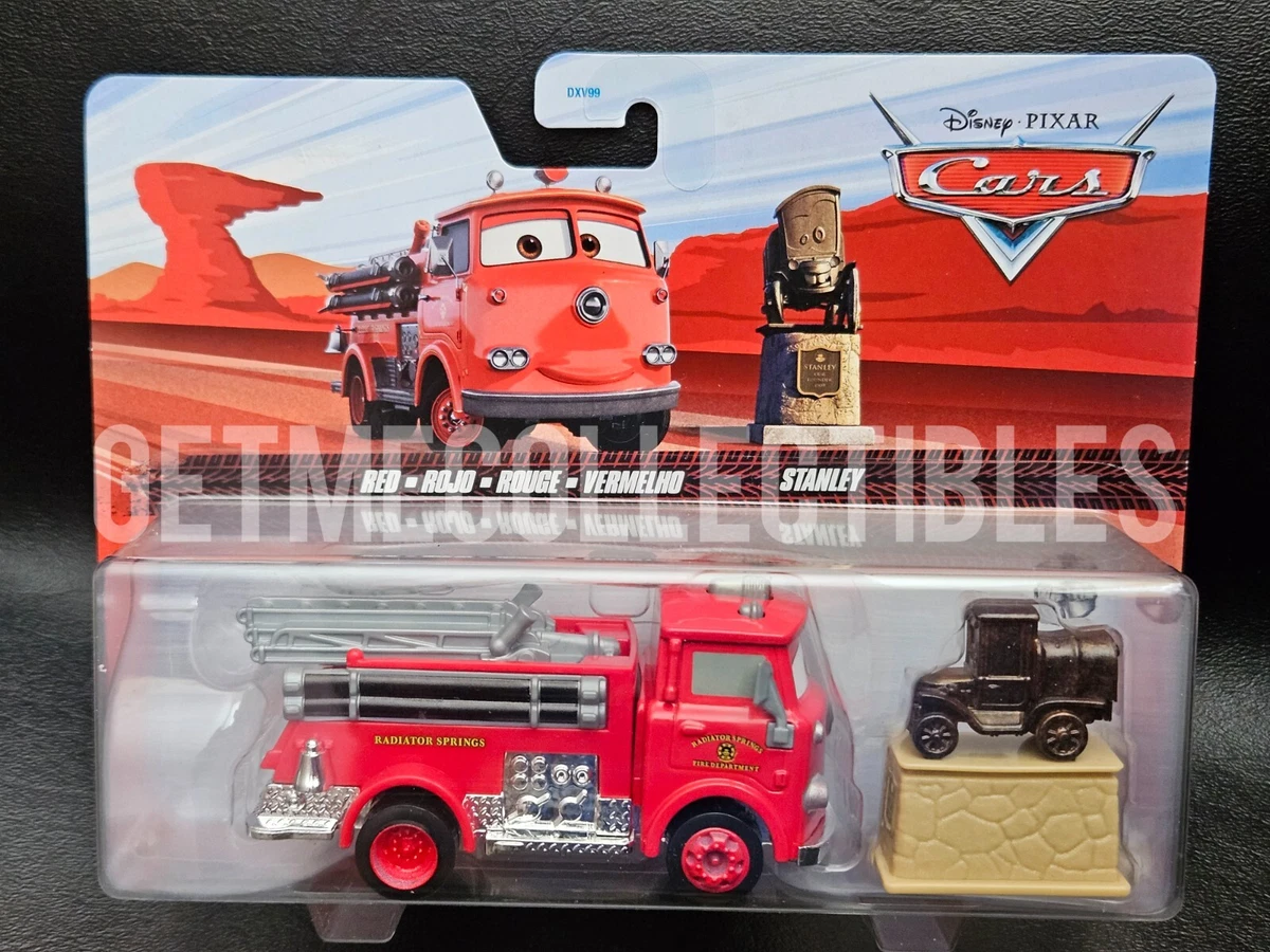 Disney Cars Red Fire Truck