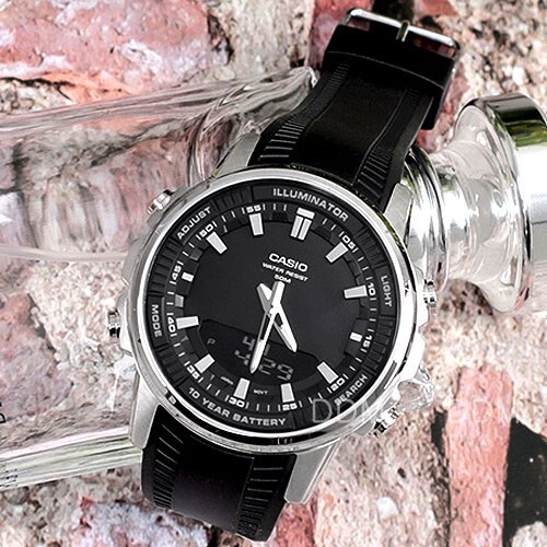 AMW-880-1A Resin Analog Digital Mens Watch Original New Casio | eBay