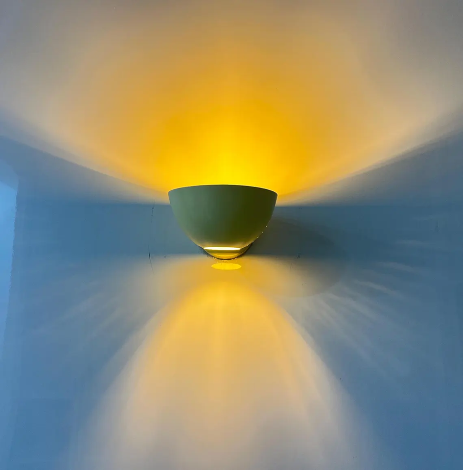 Handcrafted Crema Wall Sconce: Mid Century Modern Light | eBay UK