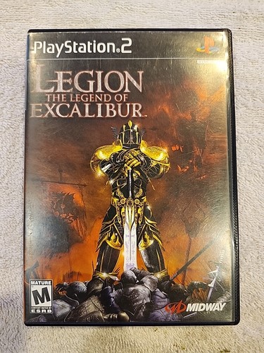 Legion: The Legend of Excalibur PS2 Complete W/Reg Card Manual NM ...