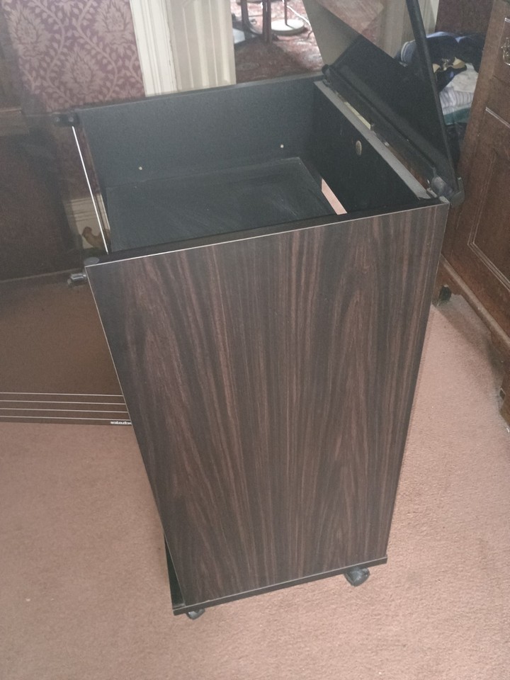 Technics HS-620 Hi Fi Rack/Cabinet brown/black COLLECTION ONLY TERMS ...