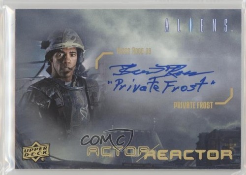 2018 Upper Deck Aliens Movie Actor Reactor Auto Ricco Ross #AR-PR Auto ...
