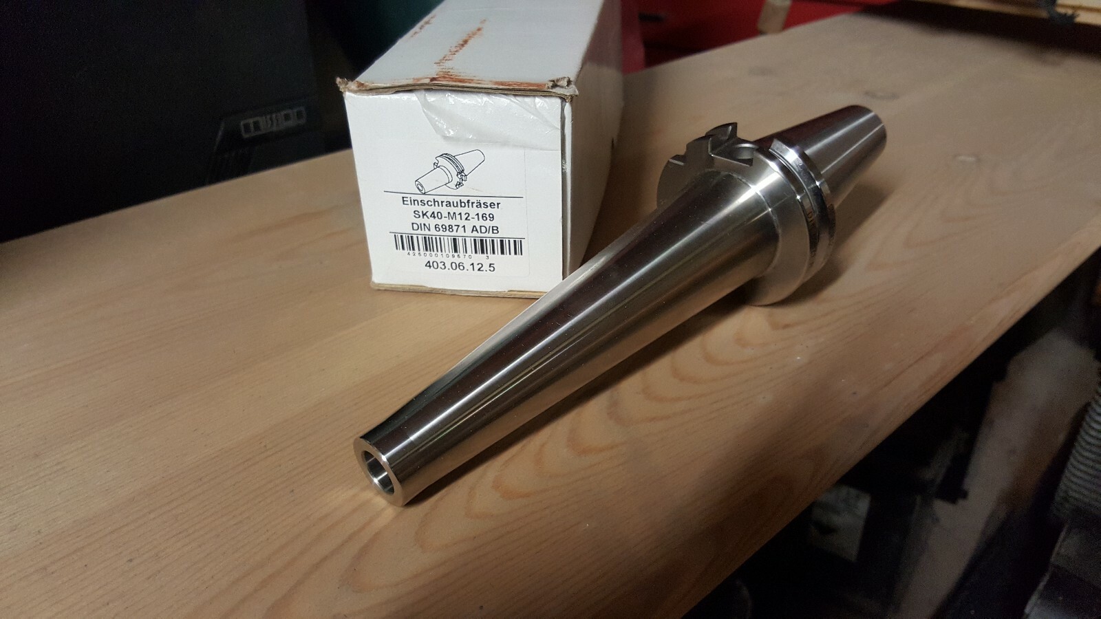 SK40-M12-169 SK40/DIN40 TAPER TOOL HOLDER FOR M12 CUTTING HEAD | eBay UK