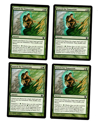 4x Search for Tomorrow EX Modern Masters Mtg Magic EDH 4x x4 | eBay