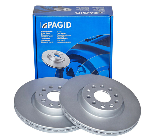 Pagid Front Brake Discs Pair for Land Rover Freelander TD4 2.0L Diesel ...