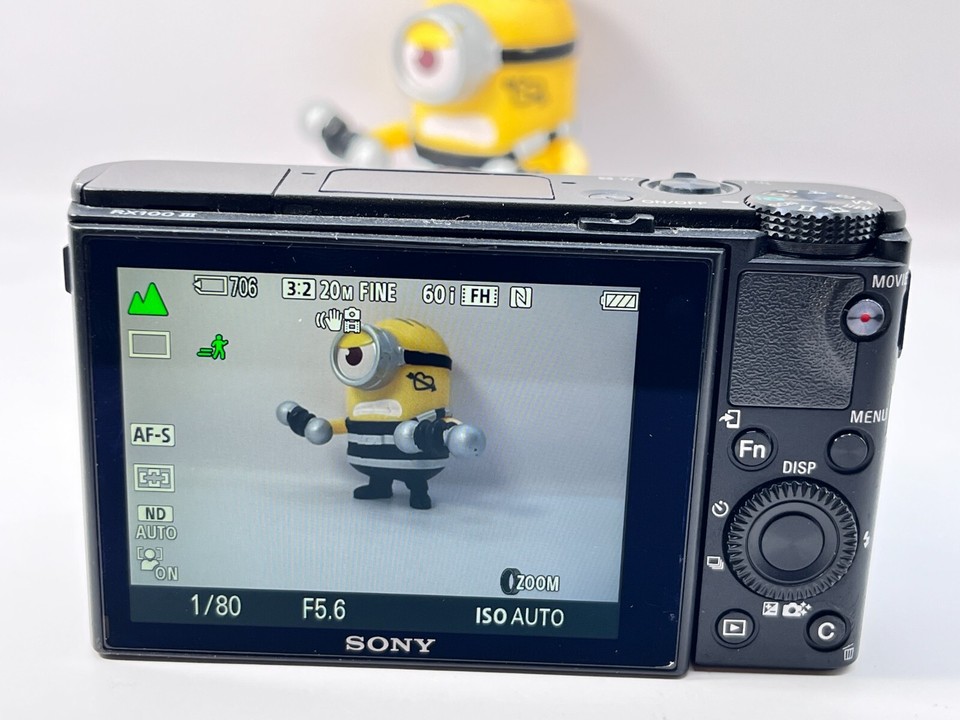 AS-IS Flash failur Sony DSC-RX100 III M3 20.1 MP CyberShot Digital ...