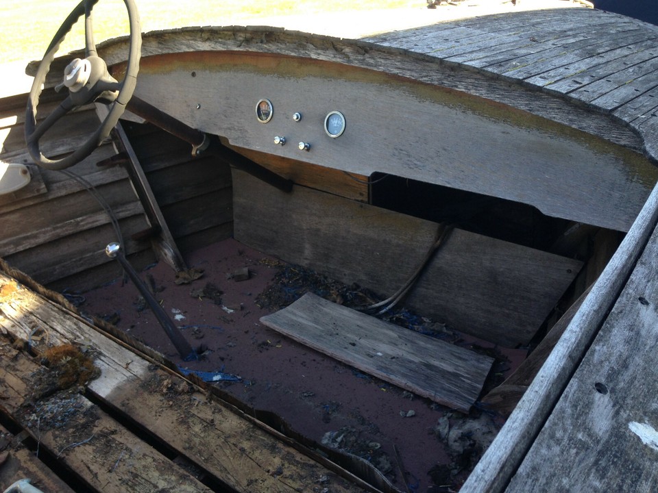 1936 GREAVETTE 20ft Runabout Parts Boat, Mahogany Muskoka Speedboat | eBay