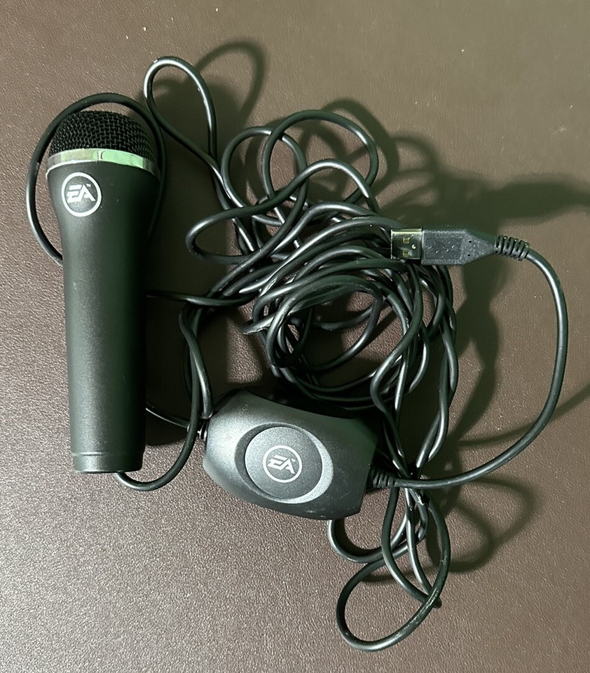 Ea Sports USB Microphone Wired For PS2/PS3 Gaming USB Port | eBay
