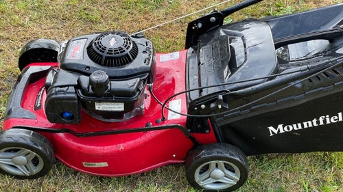 MOUNTFIELD SP185 46CM 125CC SELF-PROPELLED ROTARY LAWNMOWER | eBay UK