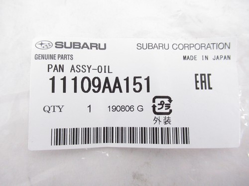 Genuine OEM Subaru 11109AA151 Oil Pan | eBay