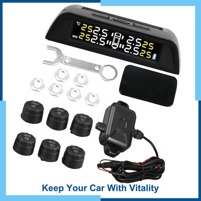Universal Pack(1)Tire Pressure Monitoring System for RV Trailer ...