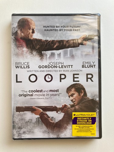Looper (DVD, 2012) Bruce Willis FREE Shipping Sealed Brand NEW ...