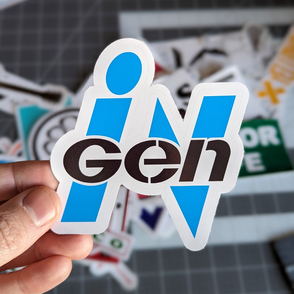 Ingen Decal (vinyl for Car laptop window tumbler water bottle) sticker ...