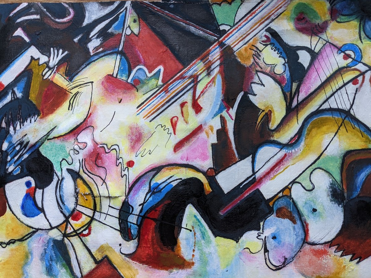 Composición Vi De Wassily Kandinsky