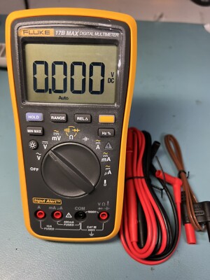 Fluke 17B MAX CAT 3 Multimeter Top Accuracy - Option with fresh UK ...
