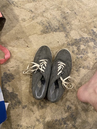 VANS Off The Wall Old Skool Low Top Sneakers Shoes 500714 Gray Womens ...