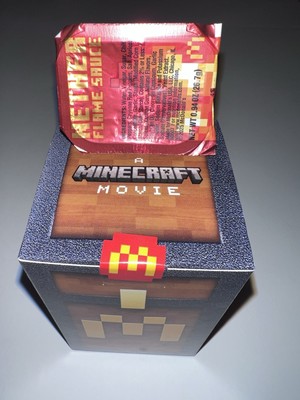 2025 McDonald’s Minecraft Big Mac Crystal Toy with nether sauce | eBay