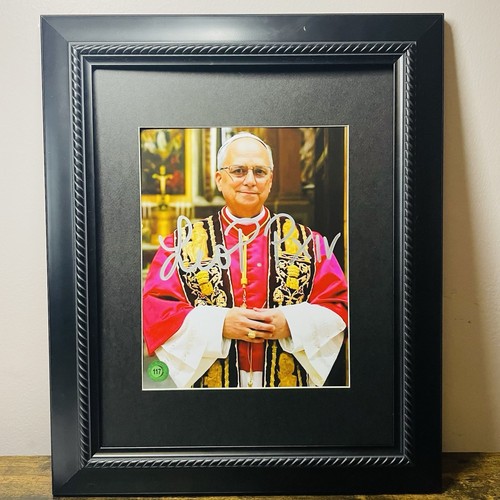 Pope Leo XIV Autograph Photo Signed With Frame Comes With COA ...