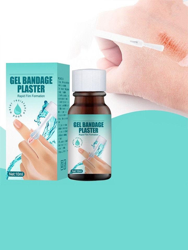 Skin Liquid Plaster, Waterproof Gel Liquid Bandage, Waterproof and ...