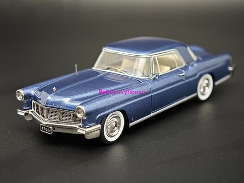 GFCC 1:64 Blue 1956 Continental Mark II Classic Model Diecast Metal Car ...