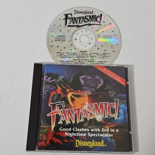 Fantasmic! Disneyland 1992 CD Main Street Electrical Parade Soundtrack ...