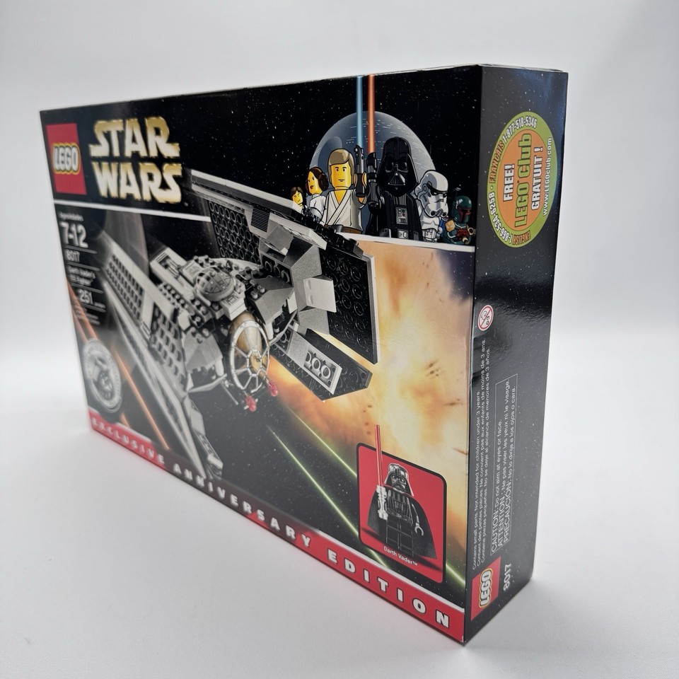 LEGO Star Wars Darth Vader's TIE Fighter 8017 Anniversary Edition ...