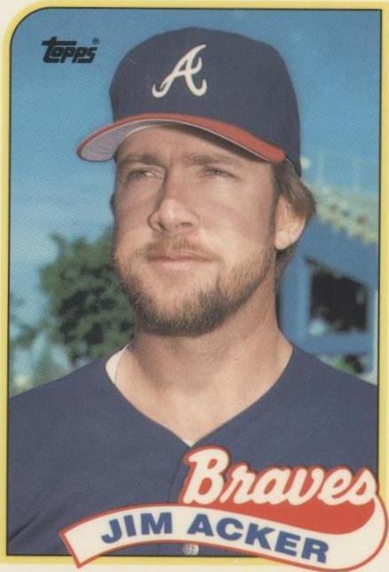 1989 Topps - Jim Acker #244 Collector's Edition (Tiffany) for sale ...