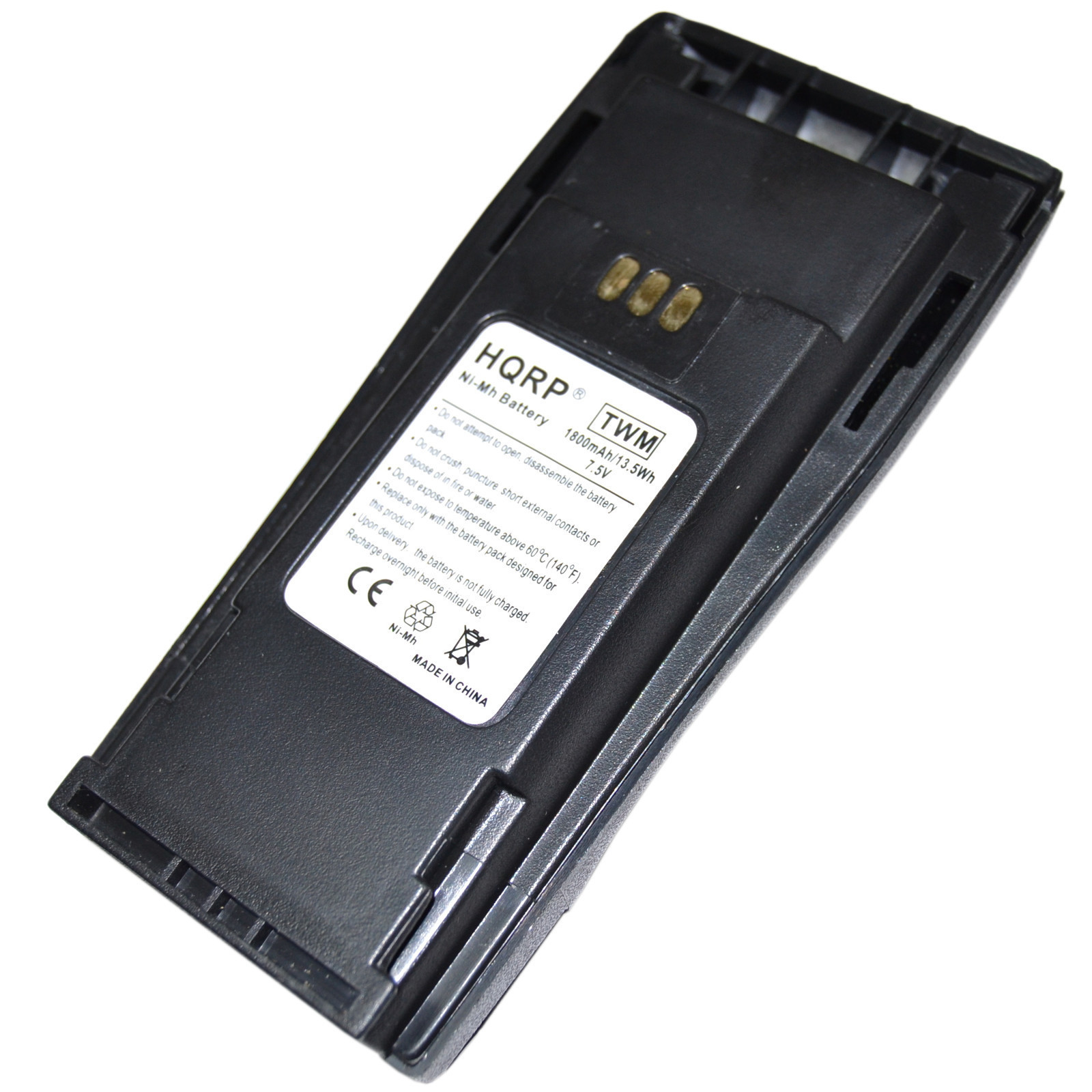 HQRP Battery for Motorola NNTN4496, CP250 CP340 CP360 CP380 EP450 Two ...
