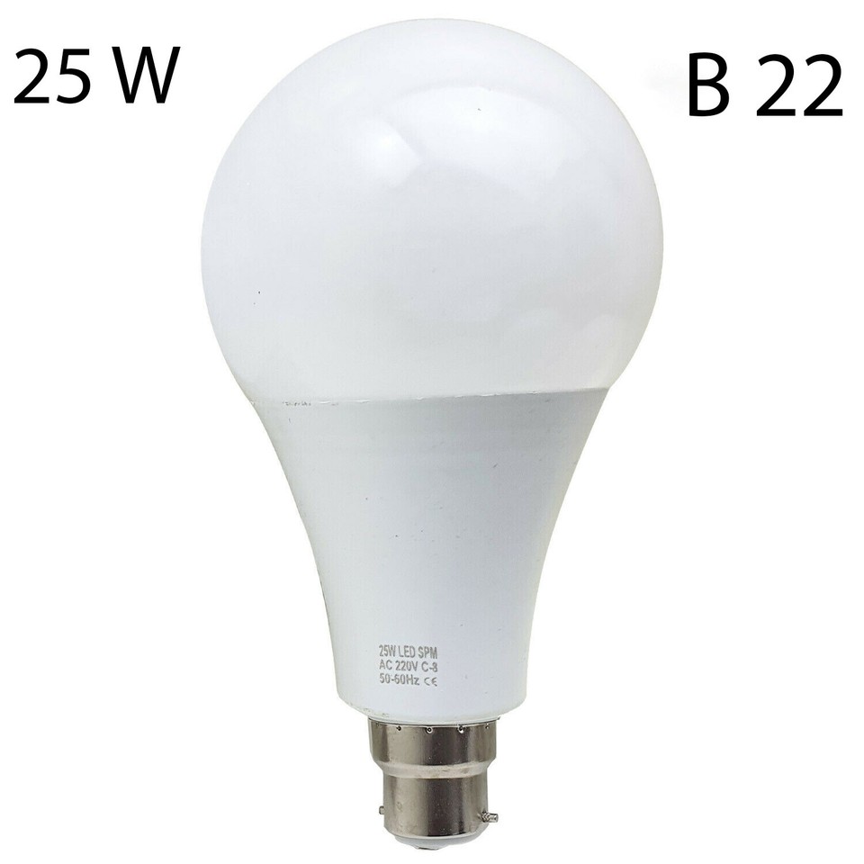 GLS B22 E27 Light Bulbs Warm/Cool White 3W-25W LED Globe Bayonet Screw ...