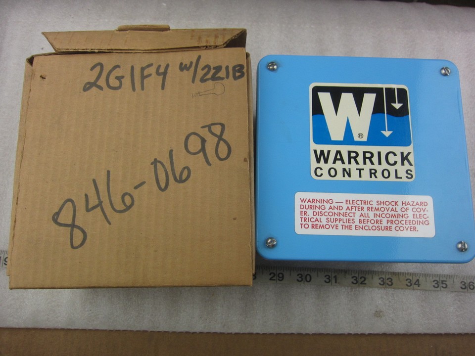 Warrick Controls Gems 2G1F4 115V 1NC 2NO NEMA4 Control Relay, New | eBay