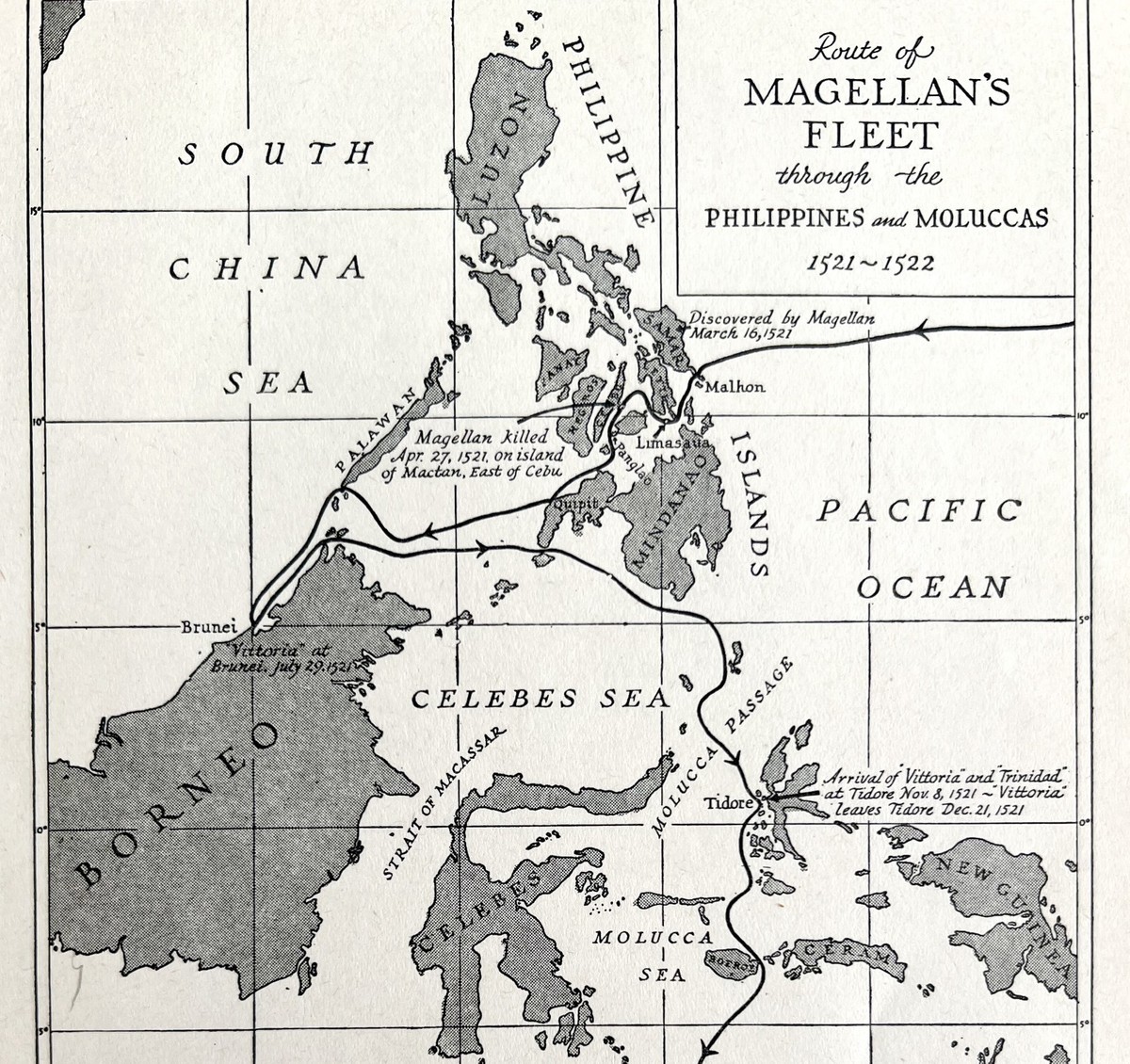 Magellan Travel Route Map - Infoupdate.org