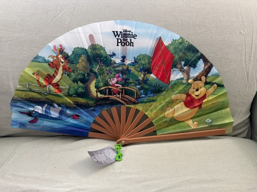 Disney Parks Winnie the Pooh and Friends Folding Fan NEW | eBay