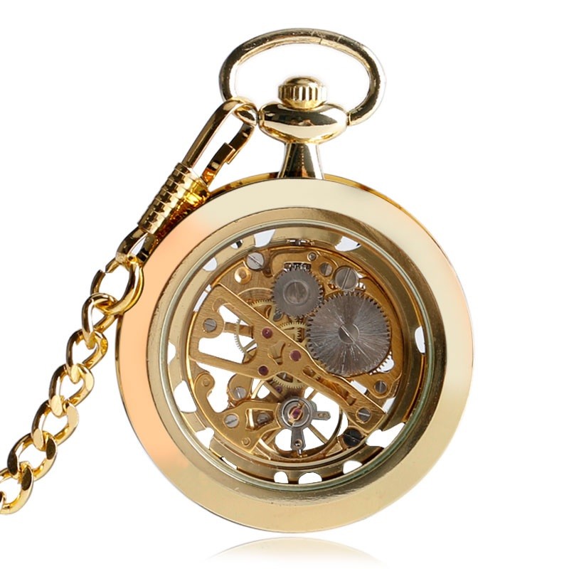 Modern Skeleton Pocket Watches