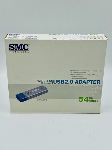 SMC Networks Wireless USB 2.0 Adapter SMCWUSBS-G 54mbps | eBay