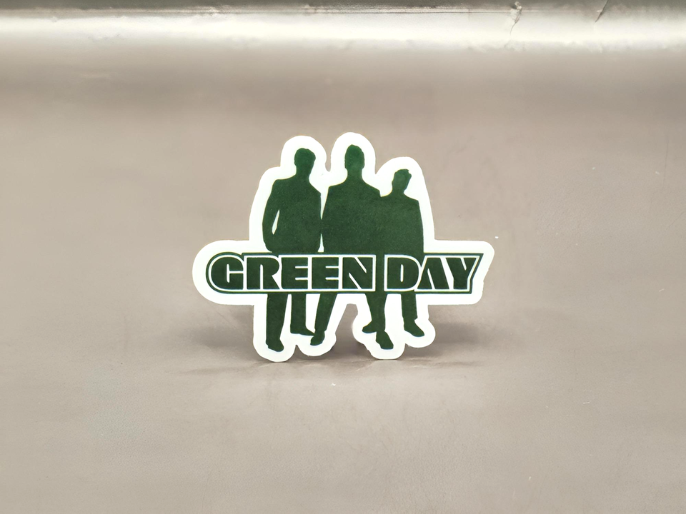 Green Day Vinyl Stickers Pop Punk Rock Alt American Idiot Dookie ...