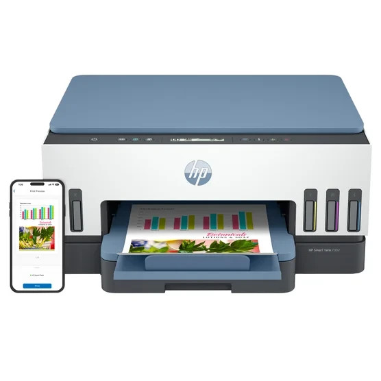HP HEWLETT PACKARD HOME OFFICE PRINTER PRINTERS SMART TANK ALL IN ONE 3 ...