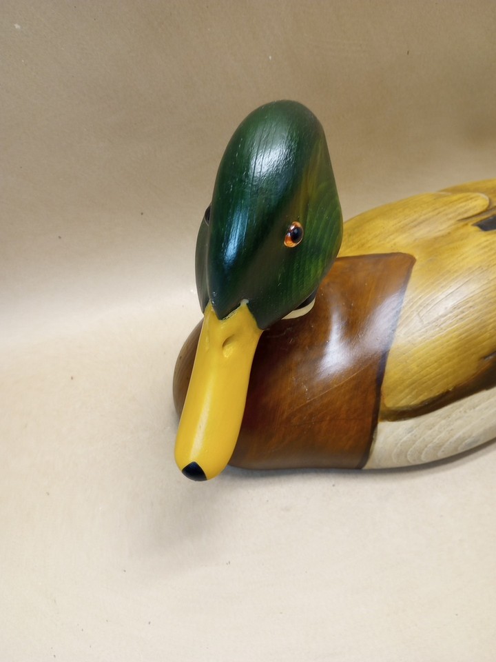 Large 17" Ducks Unlimited Mallard Collectible Decoy | eBay
