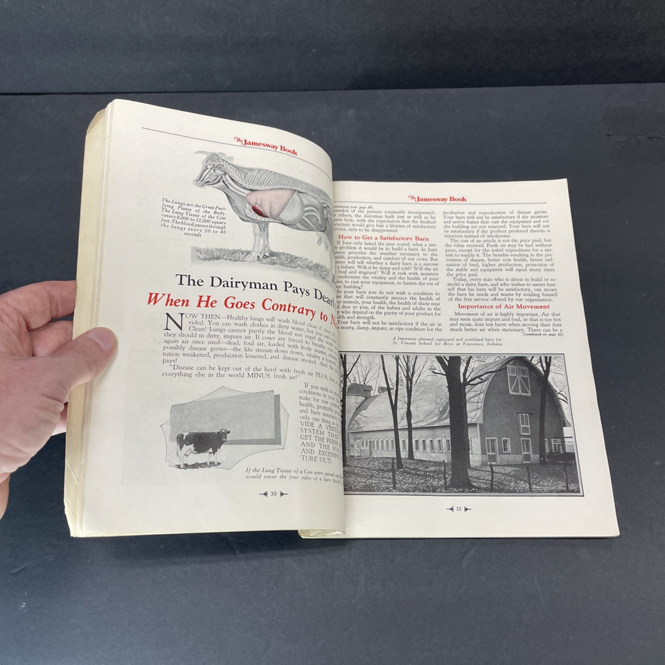 The James Way 1930 Catalog James Manufacturing Co Dairy Farming ...