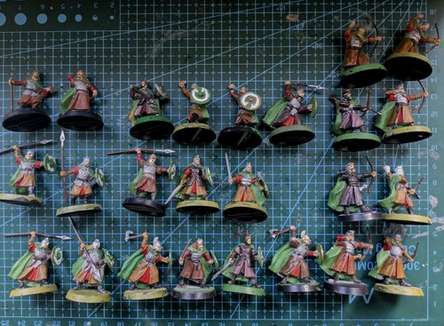 Games Workshop MESBG Lord of the Rings Warhammer 24x Rohan Plastic ...