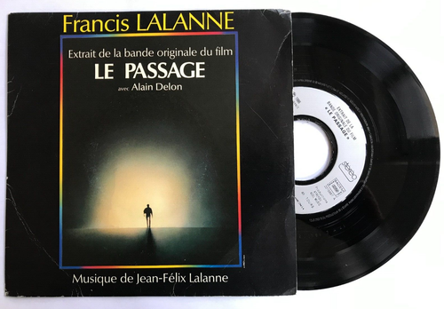 Alain Delon: Single, Le Passage, 7" Vinyl, Francis Lalanne | eBay